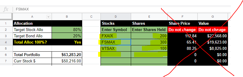 Asset Allocation Template 공유 - 은준이 eunjourney.com
